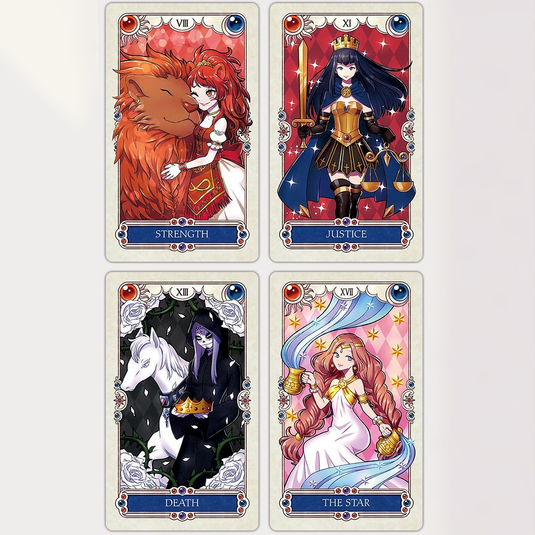 Bộ Bài Japanese Anime Tarot - Trải Bài Tarot Đậm Chất Anime